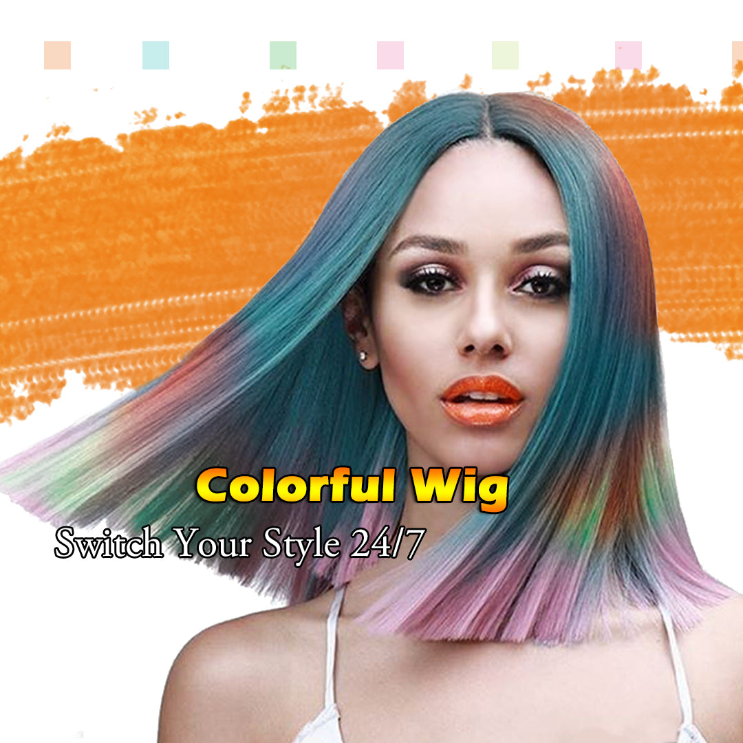 Colorful Wigs丨Synthetic Lace Front Wigs| – Noble Hair